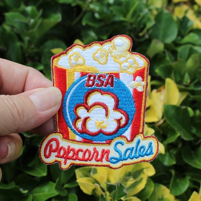 Popcorn Sales Officially Licensed BSA Boy Scouts Activity Patch 111-S ...