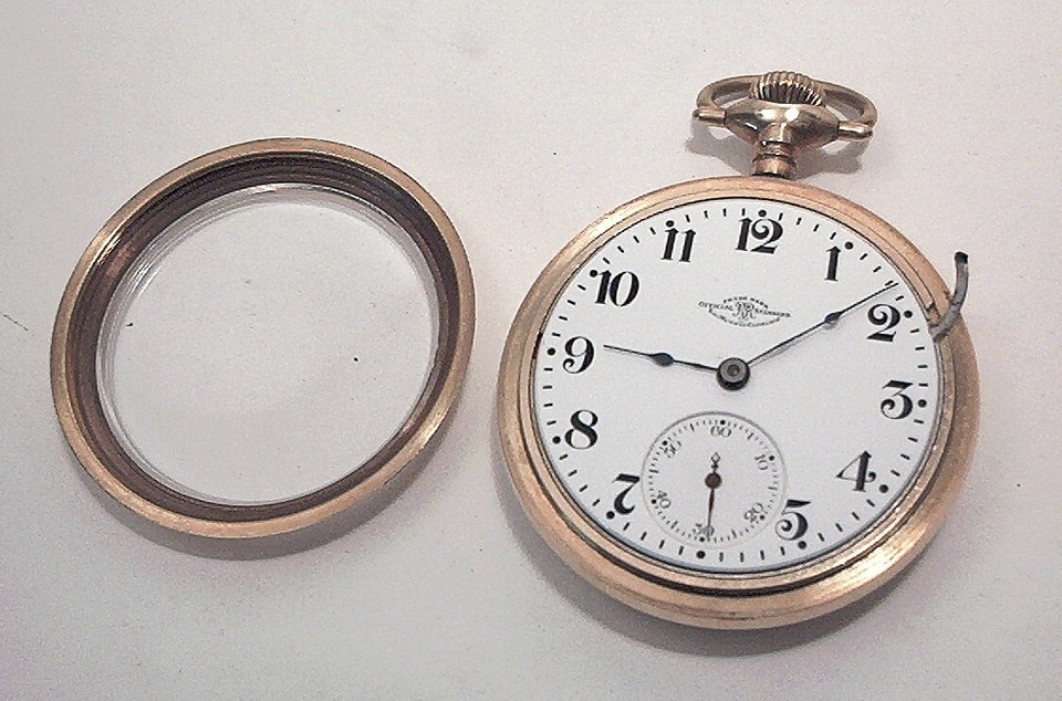 1908 BALL HAMILTON 999 17J ADJ 18S RAILROAD GRADE PW IN J. BOSS 25 YEAR ...