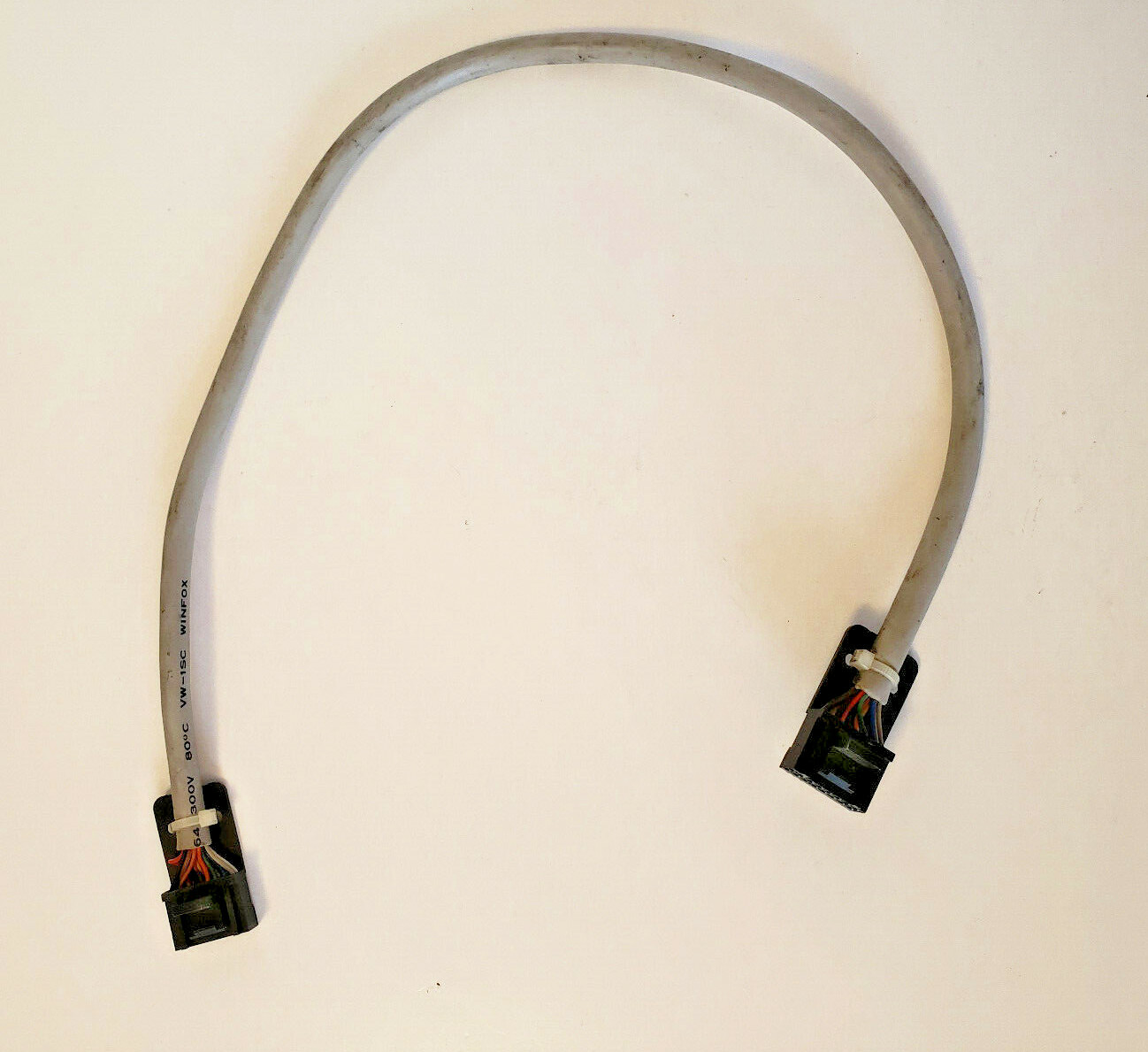 E141666 AWM Style 2464 300V VW-1SC 1.5 Foot Cable w/ AMP 16-Pin ...