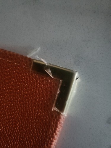 NBA Basketball Spalding Official Game Ball Portfolio File Folder Orange ...