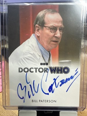 Rittenhouse Doctor Who 5-7 Auto Bill Patterson As Dr. Edwin Bracewell ...
