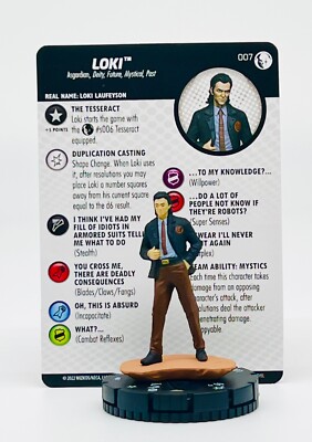 Marvel Heroclix Disney Plus Loki #007 Common w/ Card | eBay
