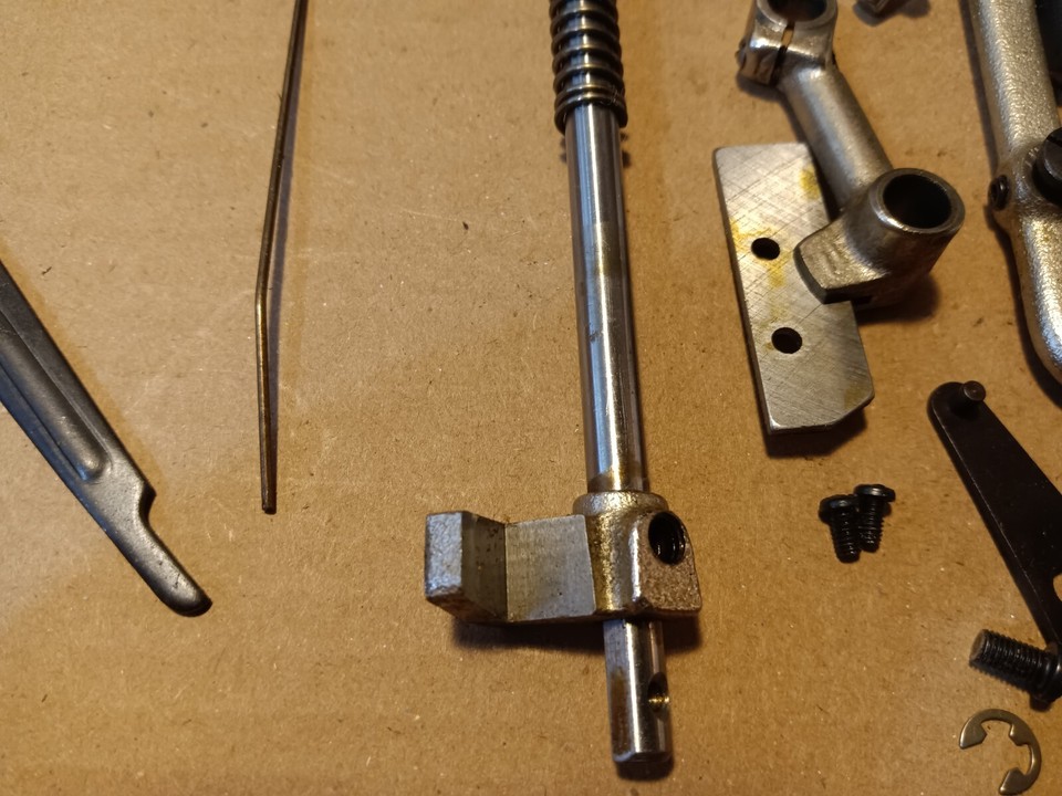 Vintage Carl's Tacony 860 Dial Sew Sewing Machine Presser Bars Parts ...