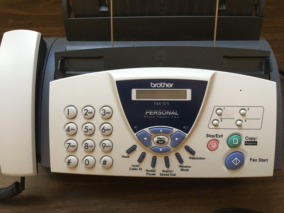 Brother FAX-575 Fax, Phone, and Copier 1250261227| eBay