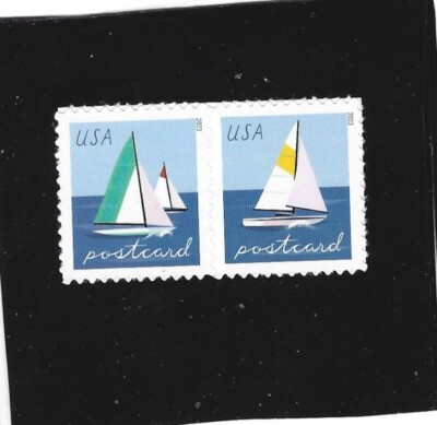 Scott # 5747 - 5748 US Postcard Sailboat M/NH O/G 2 STAMPS | eBay