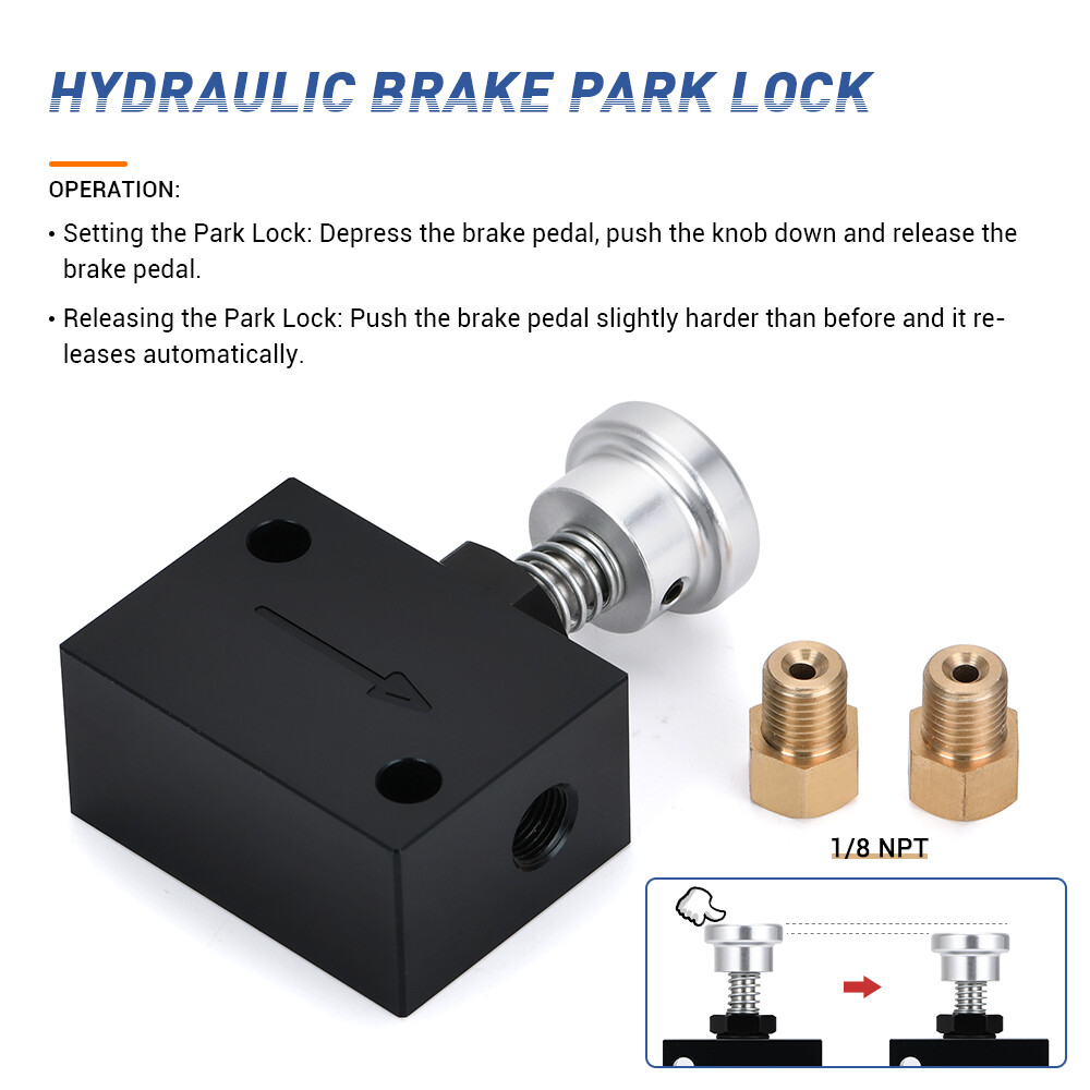 Manual Hydraulic Brake Line Lock
