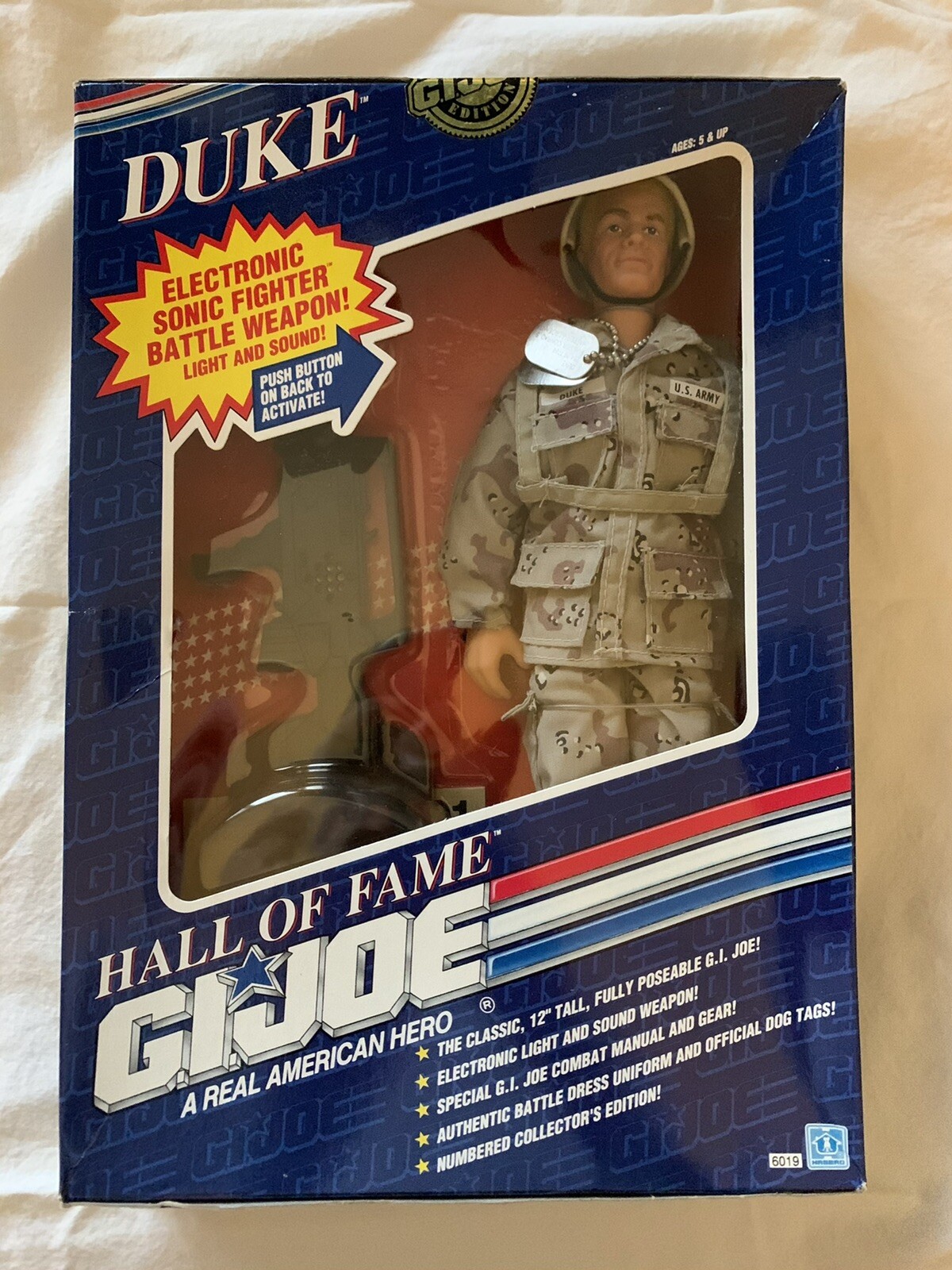GI Joe Hall Of Fame Duke Action Figure 12" Inches 1991 | eBay