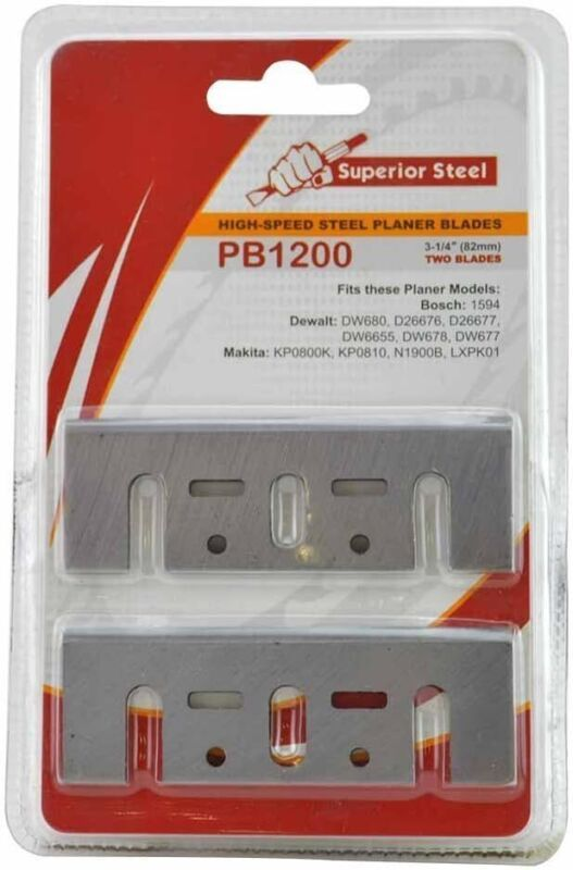 Superior Steel PB1200 3-1/4 Inch (82mm) Resharpenable High-Speed Steel ...