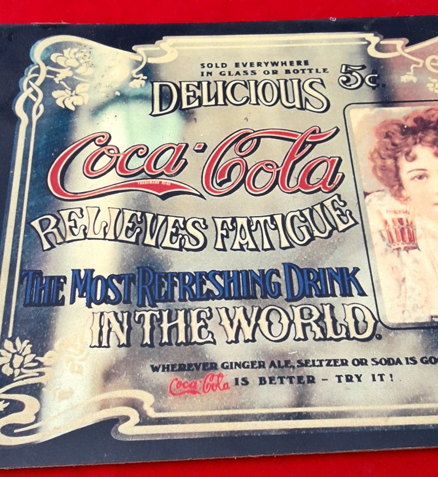 1950Vintage Coke For 5 Cents Most Refreshing Drink In World Ad Paper ...