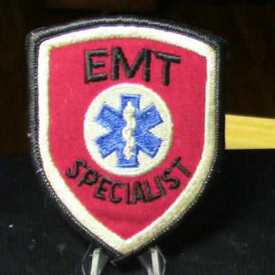 EMT Specialist Patch | eBay