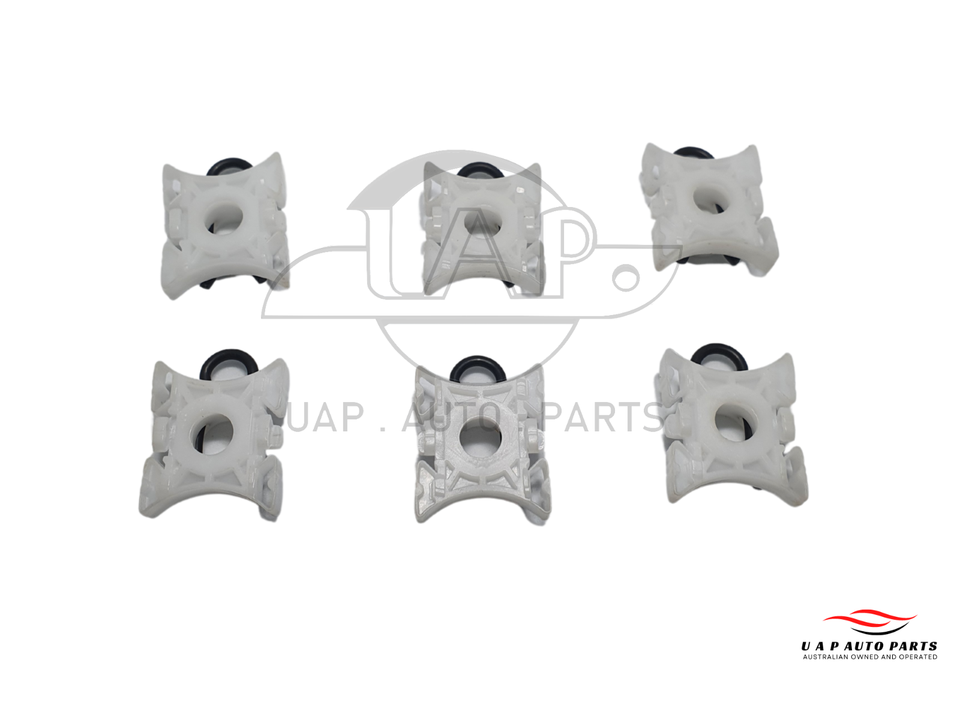 6pcs Plastic Window Regulator Sliding Pivot Clip for BMW E32 E34 E36 ...