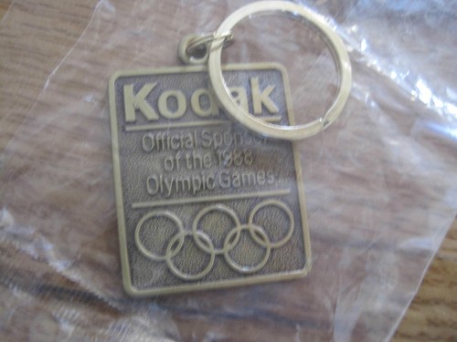 1988 Kodak Seoul Olympic Games Key Chain in Original Plastic Wrapping ...
