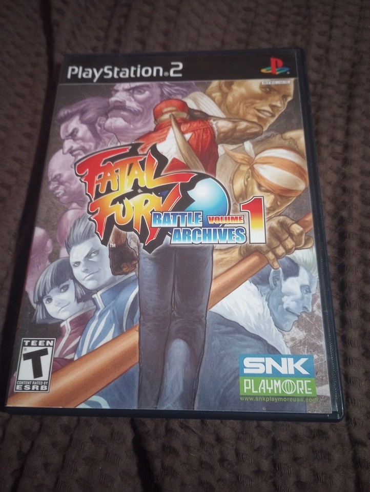 Fatal Fury Battle Archives Volume 1 & 2 PS2 CIB PlayStation 2 Lot | eBay