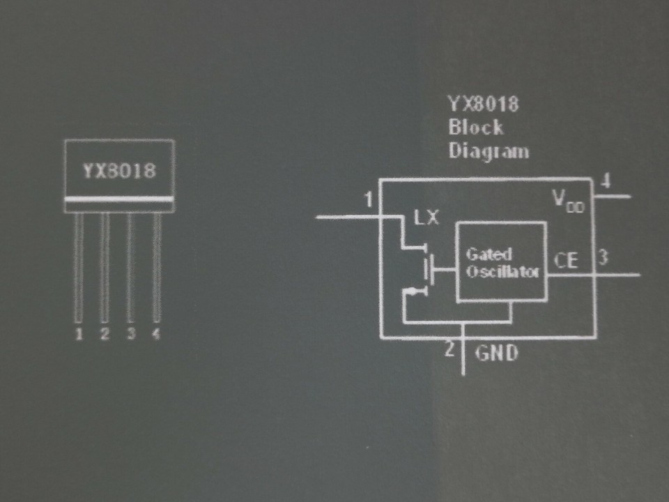 YX8018. 4 PIN. 1.25V, SOLAR LED DRIVER. NEW. UK SUPPLIER. | eBay UK