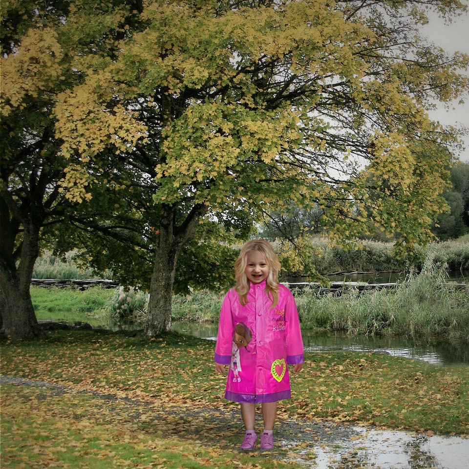 Disney Girl's Doc Mc Stuffins (Stuffy Dragon) Rain Slicker (Toddler ...