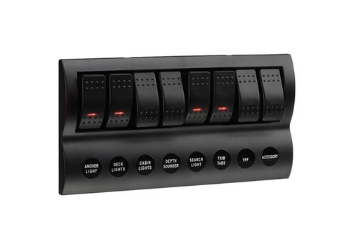 Narva Switch Panel With Fuse Protection 8 Way 63196 | eBay Australia