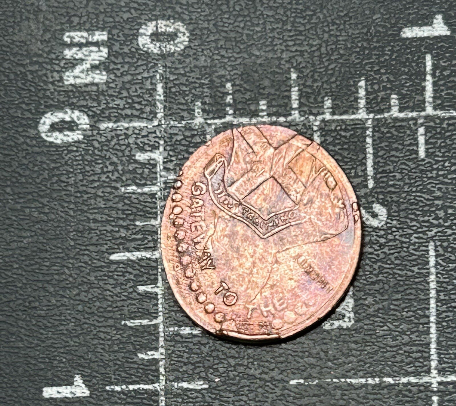 Gateway to the West Arch St. Louis Missouri MO Elongated Pressed ...