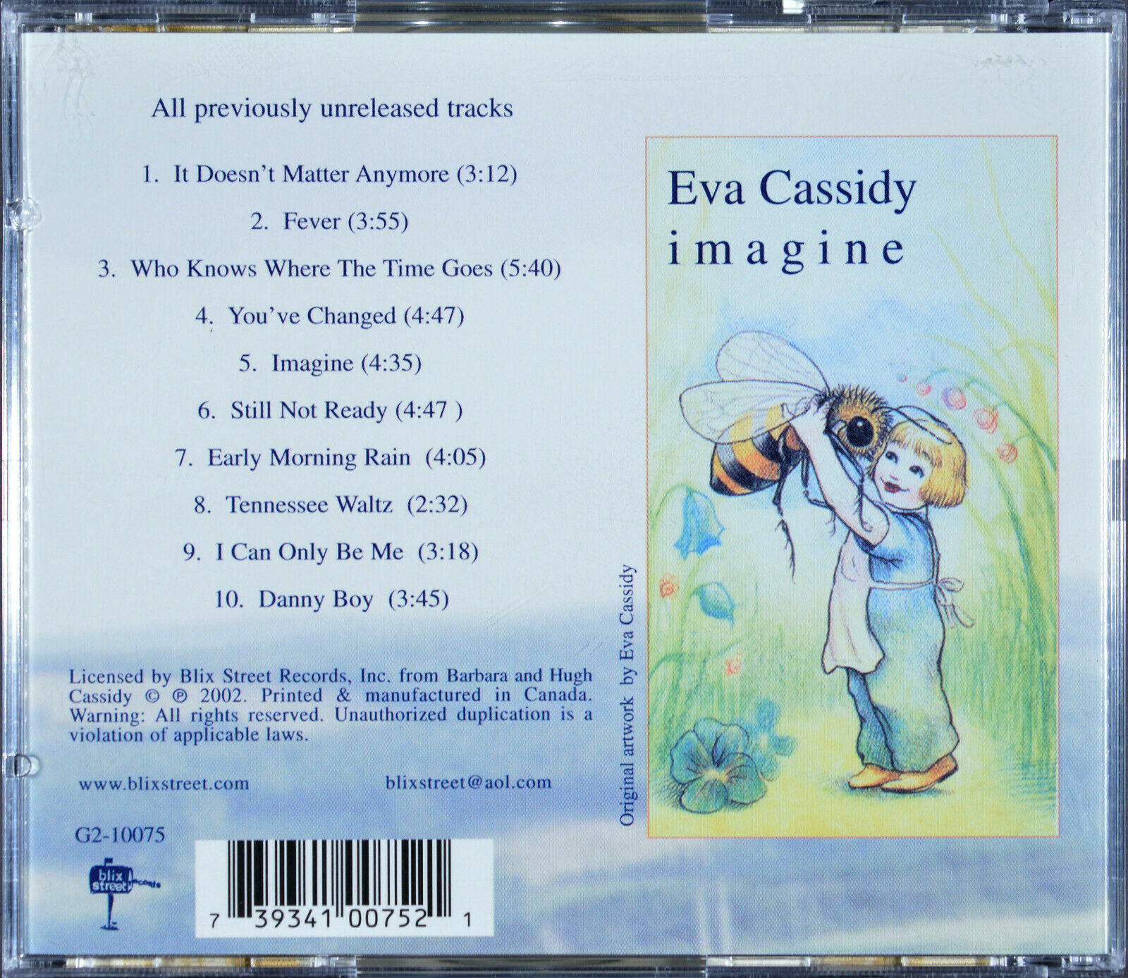 Eva Cassidy - Imagine (CD 'Who knows where the time goes' etc) | eBay
