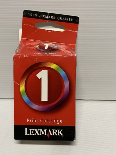 Genuine Lexmark NO 1 Ink Cartridge Box X2310 X2320 X2470 X3450 X2350 ...