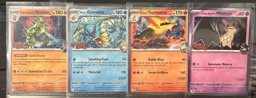 Pokémon TCG Destined Rivals Staff Promo Set | eBay