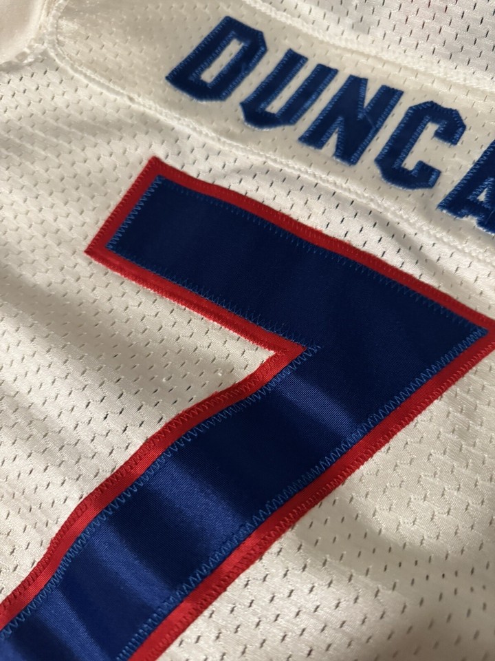 Nike Tulsa Golden Hurricane Randy Duncan Football Jersey White Small ...