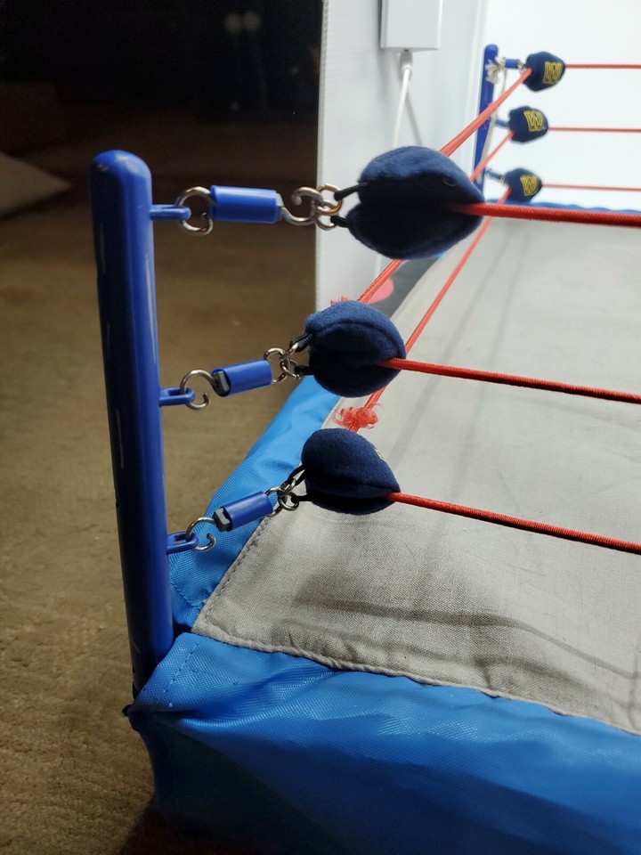 Jakks WWE Official Scale Ring Series #2 - Wrestlemania II USED! | eBay