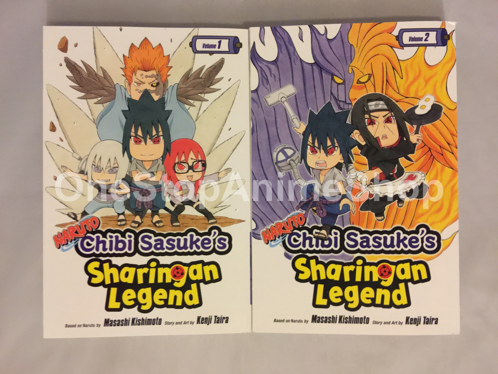 Naruto: Chibi Sasuke's Sharingan Legend Volume 1-3 english paperback ...