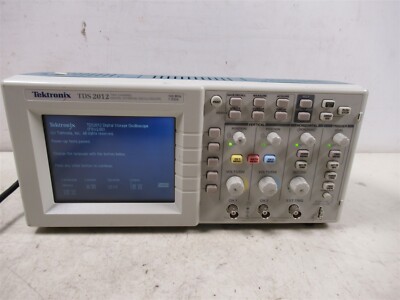 Tektronix TDS2012 Two Channel Digital Storage Oscilloscope 100 MHz | eBay