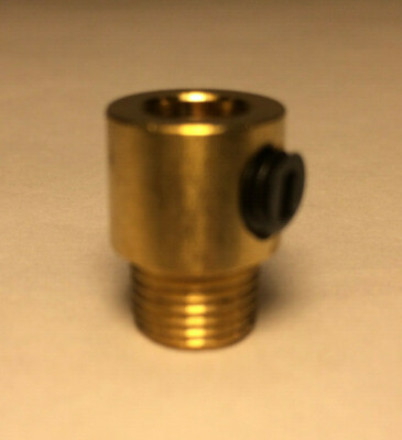 New Polished Brass Cord Grip Bushing With Set Screw For Lamp Cord 11/16 ...