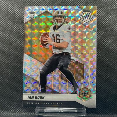 2021 Panini Mosaic NFL Ian Book #327 Silver Mosaic Rookie | eBay