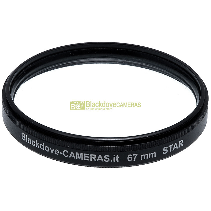 67mm Star Filter with 4 Point Rotating Blackdove Cameras. Star. Cross ...
