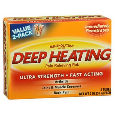 Mentholatum Deep Heating Pain Relieving Rub 2 oz By Mentholatum | eBay