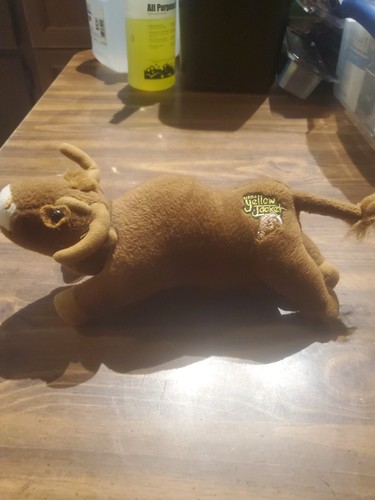 Breyer Plush Stuffed PBR Bucking Bull Rodeo LITTLE YELLOW JACKET 2003 ...