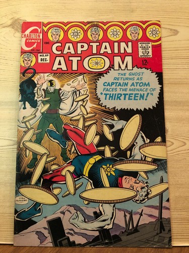Captain Atom #89 1967 Steve Ditko Art Nightshade by Jim Aparo Bagged ...