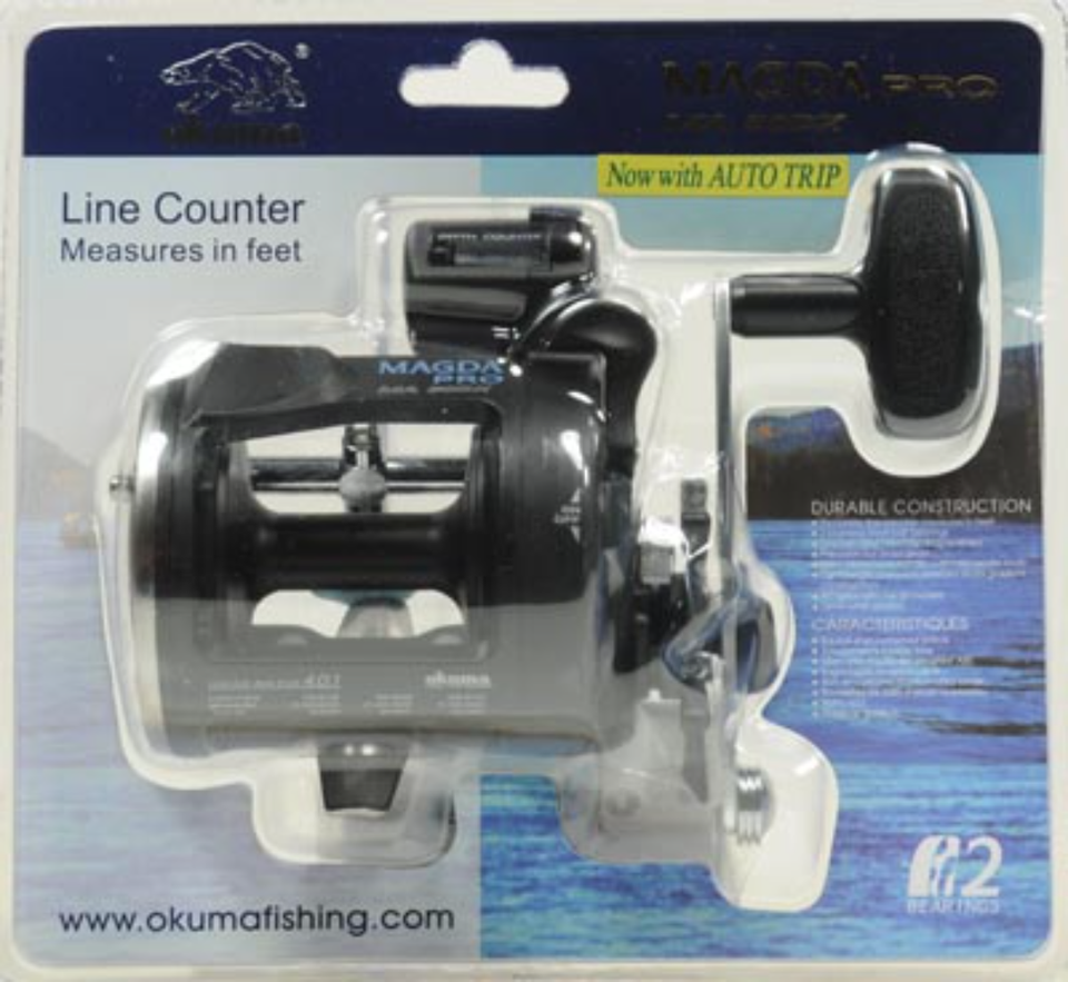 Okuma Magda Pro Line Counter 30DX Reel 2 Ball-bearing Drives for ...