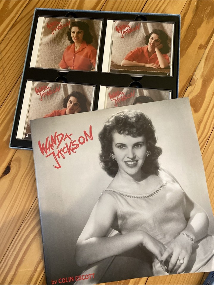 Wanda Jackson Right Or Wrong 4 CD Box Set German EXCELLENT CONDITION | eBay