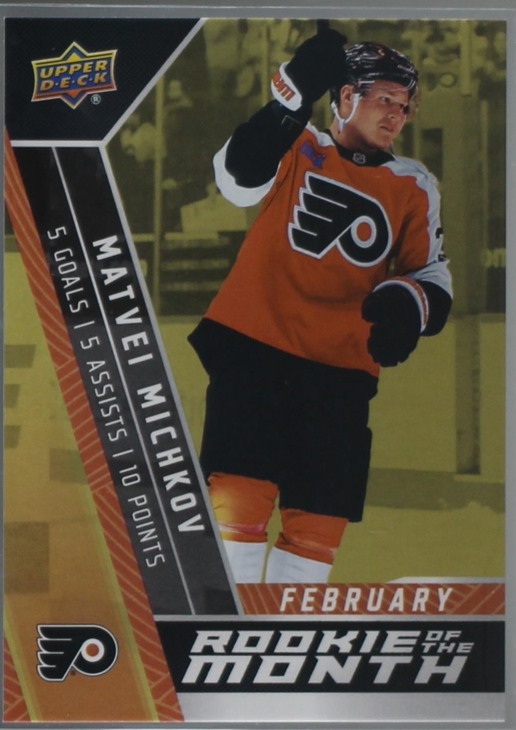 2024-25 Upper Deck Game Dated Moments - Rookie of the Month February ...