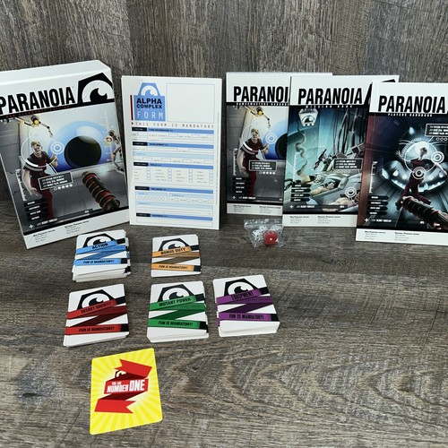 Mongoose Paranoia Paranoia - Core Starter Set EX/NM | eBay