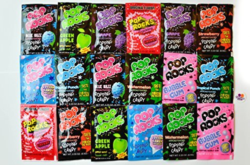 Pop Rocks Candy Ultimate 9 Flavor Assortment Bulk - Strawberry, Cherry ...