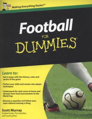Football for Dummies by Scott Murray (2010, Trade Paperback) for sale ...