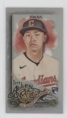 2022 Topps Allen & Ginter Chrome Mini Steven Kwan #228 Rookie RC | eBay