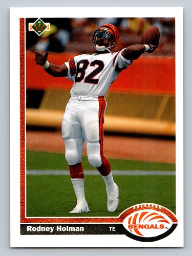 1991 Upper Deck #361 Rodney Holman Cincinnati Bengals | eBay