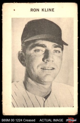 1969 Milton Bradley Ron Kline Pirates 1.5 - FAIR | eBay