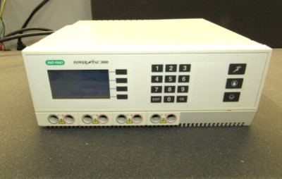 Bio-Rad PowerPac 3000 Electrophoresis Power Supply Model: 1655056 | eBay