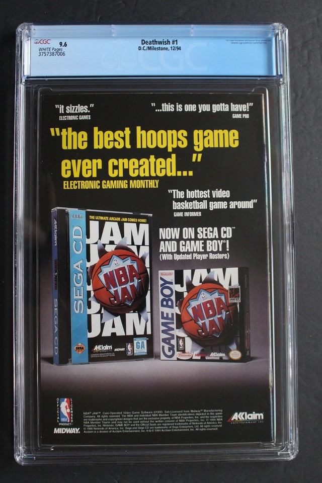 DEATHWISH #1 1st Johnson SOLO 1994 Blaustein TRANSGENDER 1st Marisa ...