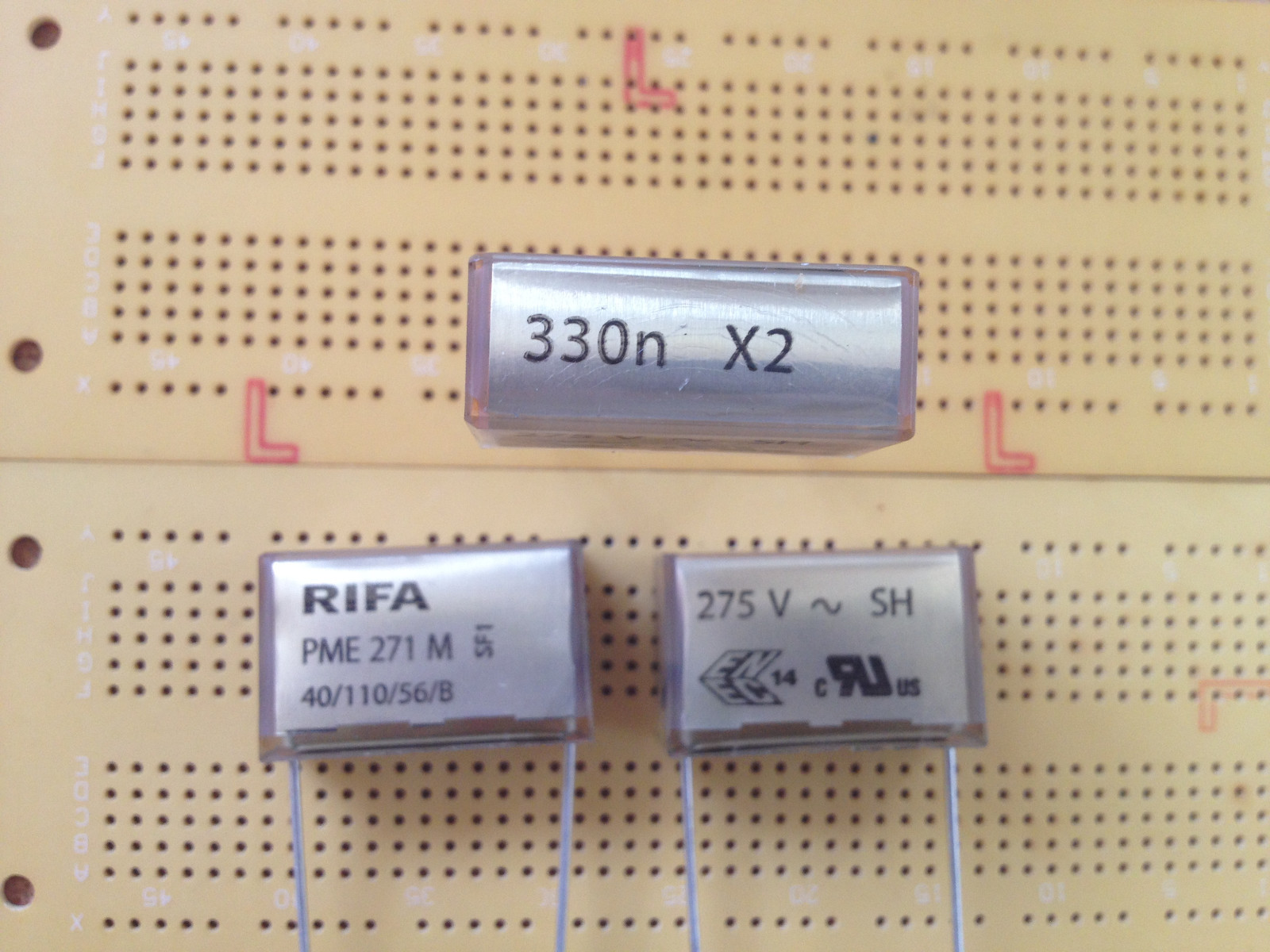 10nF 33nF 330nF 275VAC X2 Capacitor EMI Supressoin PME271M Multi Qty ...