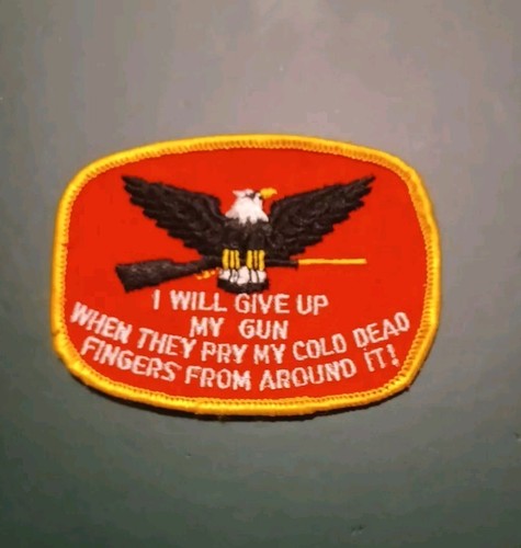 Military Patch Will Give Up My Gun When They Pry My Cold Dead Fingers ...