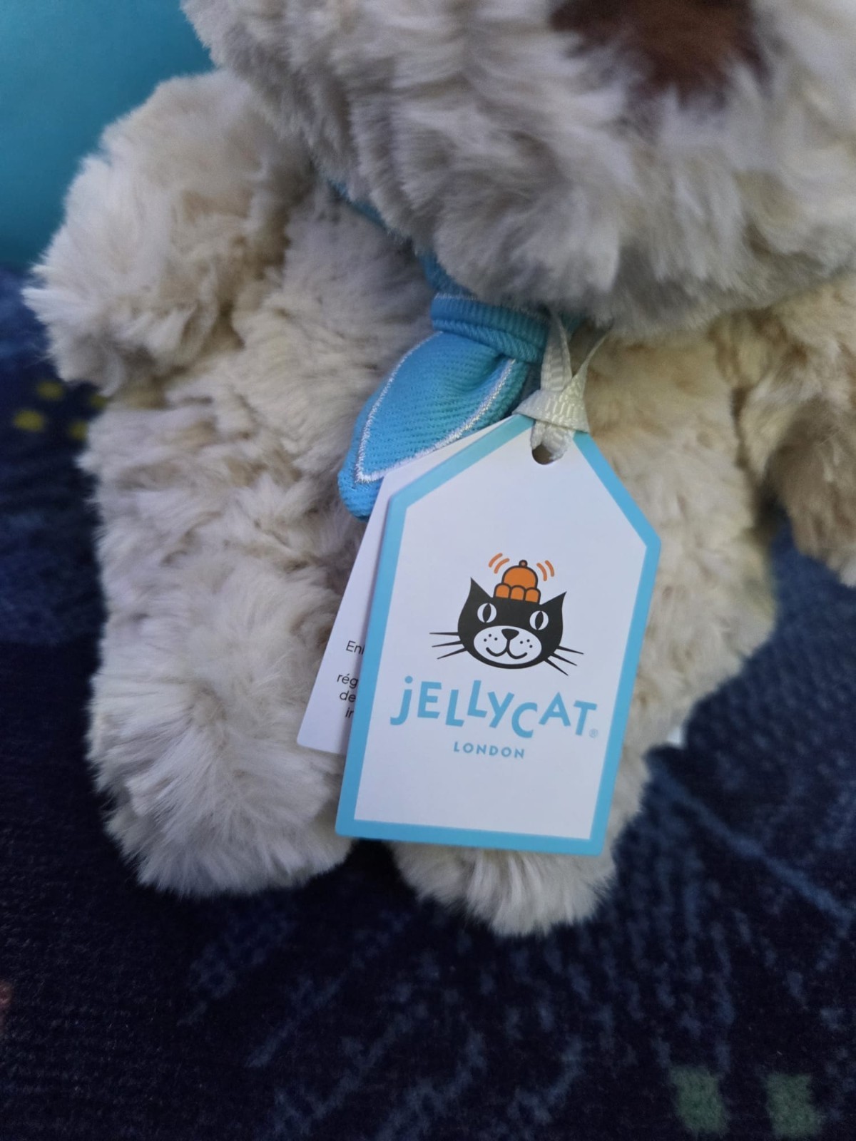 JELLYCAT Airlines x HARRODS Bartholomew Bear Junior (Pilot Version ...