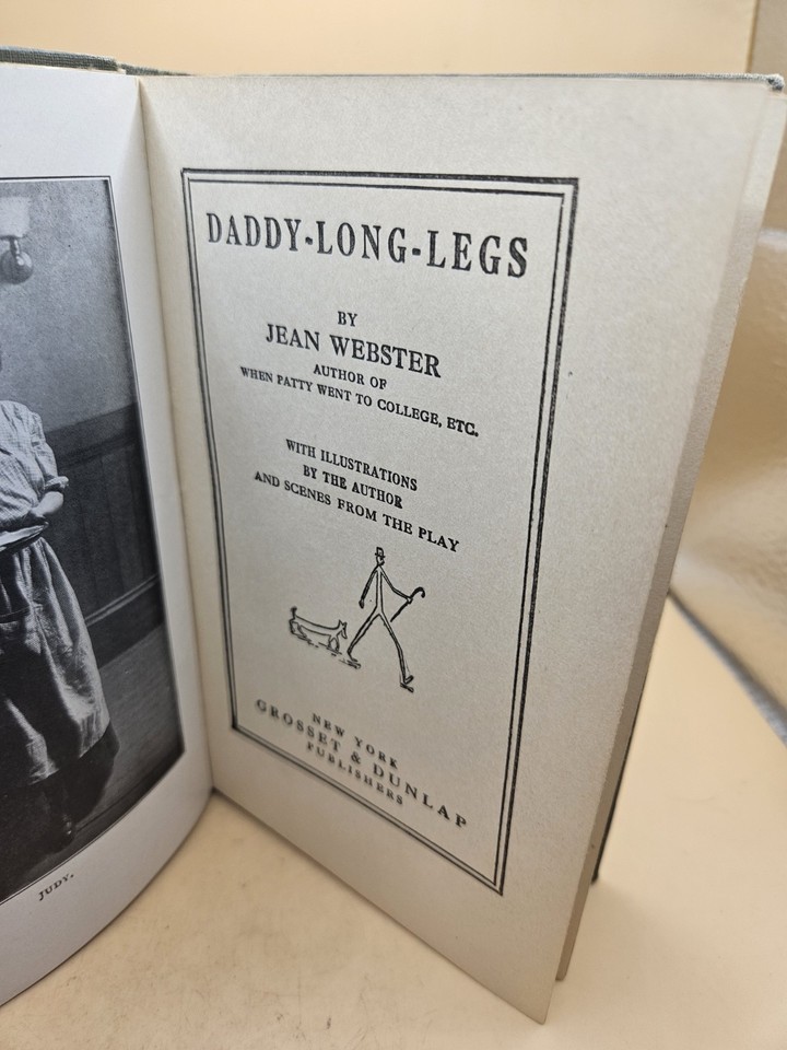 Vintage 1912 Daddy-Long-Legs Jean Webster Hardcover Grosset & Dunlap ...