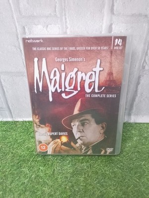MAIGRET COMPLETE SERIES RUPERT DAVIES NETWORK DVD REGION FREE NEW ...